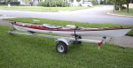 Trailex Single Canoe Trailer, Single Kayak Trailers,SUT-200-S,SUT-220-S