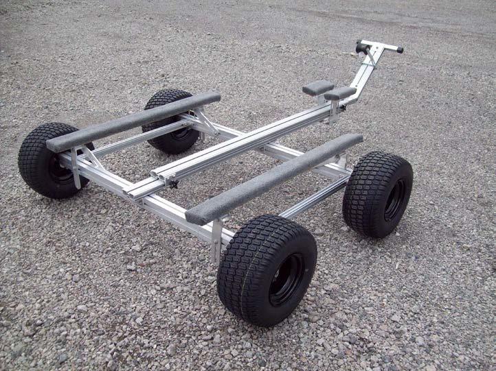 Trailex Super Duty Boat Launching Dolly: The Castle Group